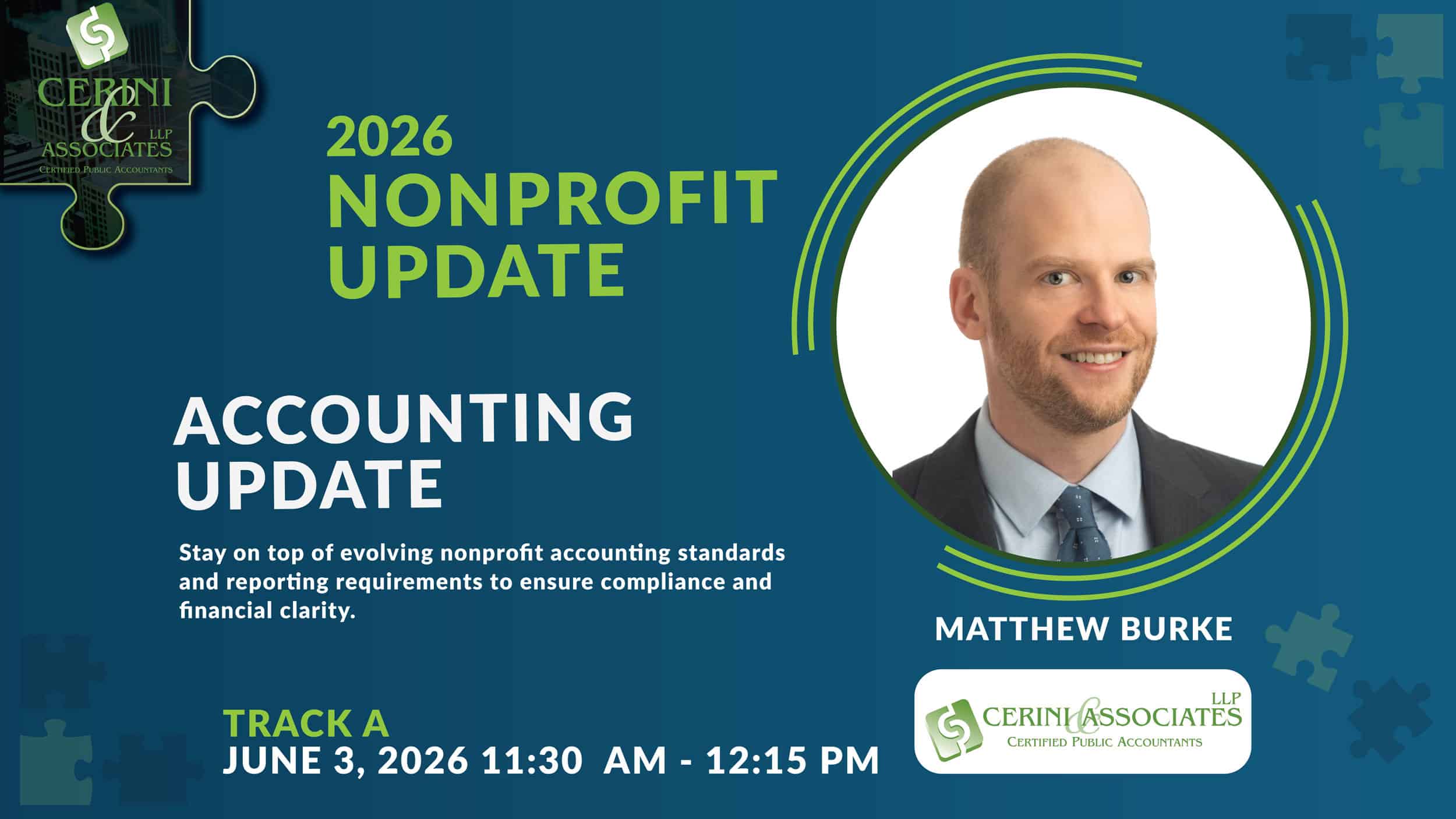 NFP Update 2026 Part IV Track A: Accounting Update - Cerini & Associates